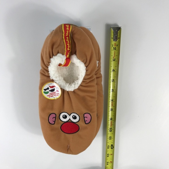 Hasbro | Shoes | Mr Potato Head Slippers With 6 Patches | Poshmark